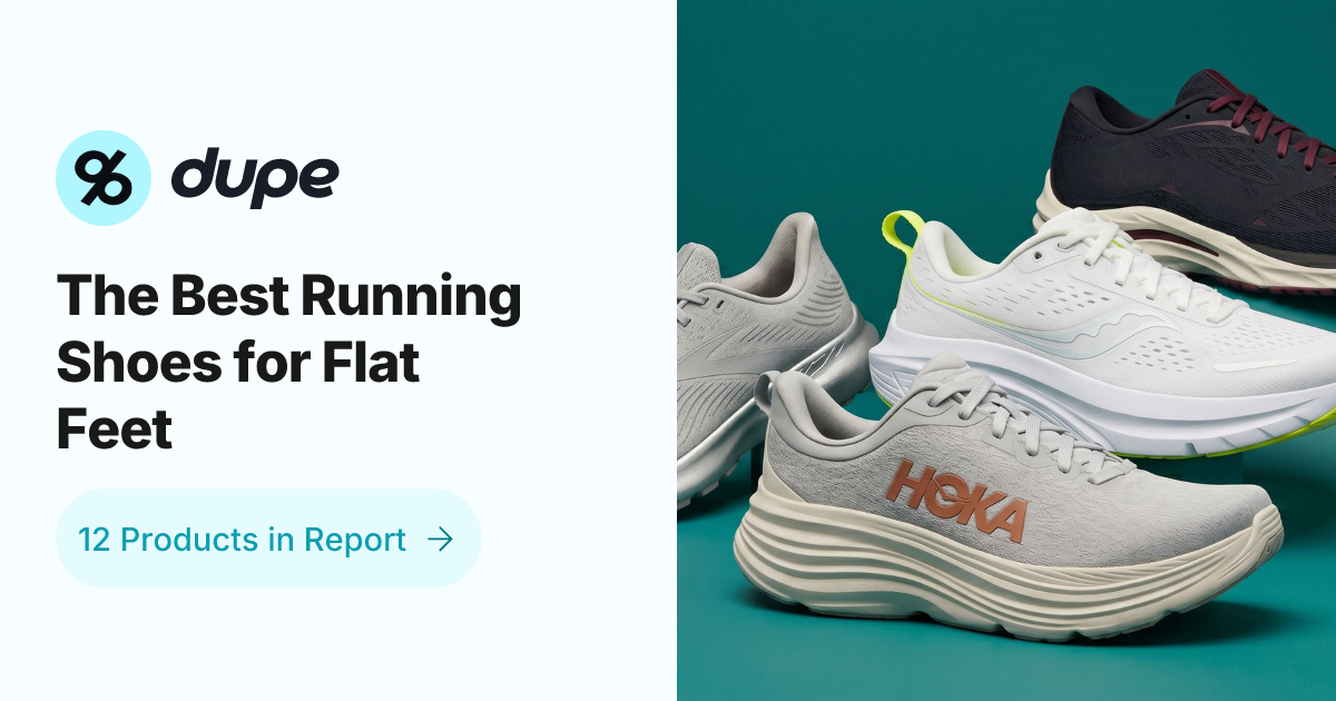 The Best Running Shoes for Flat Feet | Dupe.com